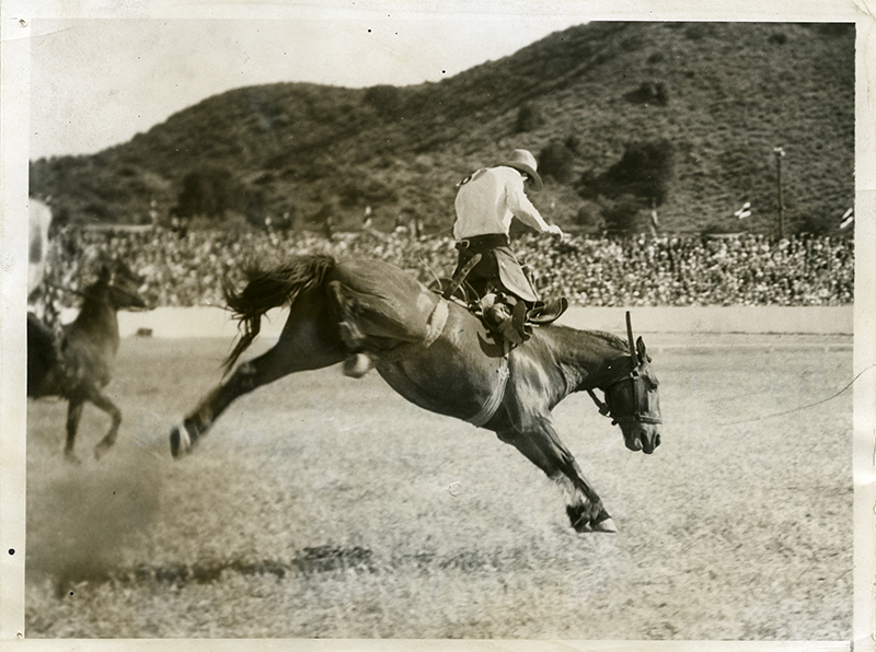 SCVHistory.com AL2095 | Saugus Speedway | 1932 Hoot Gibson Ranch Rodeo ...