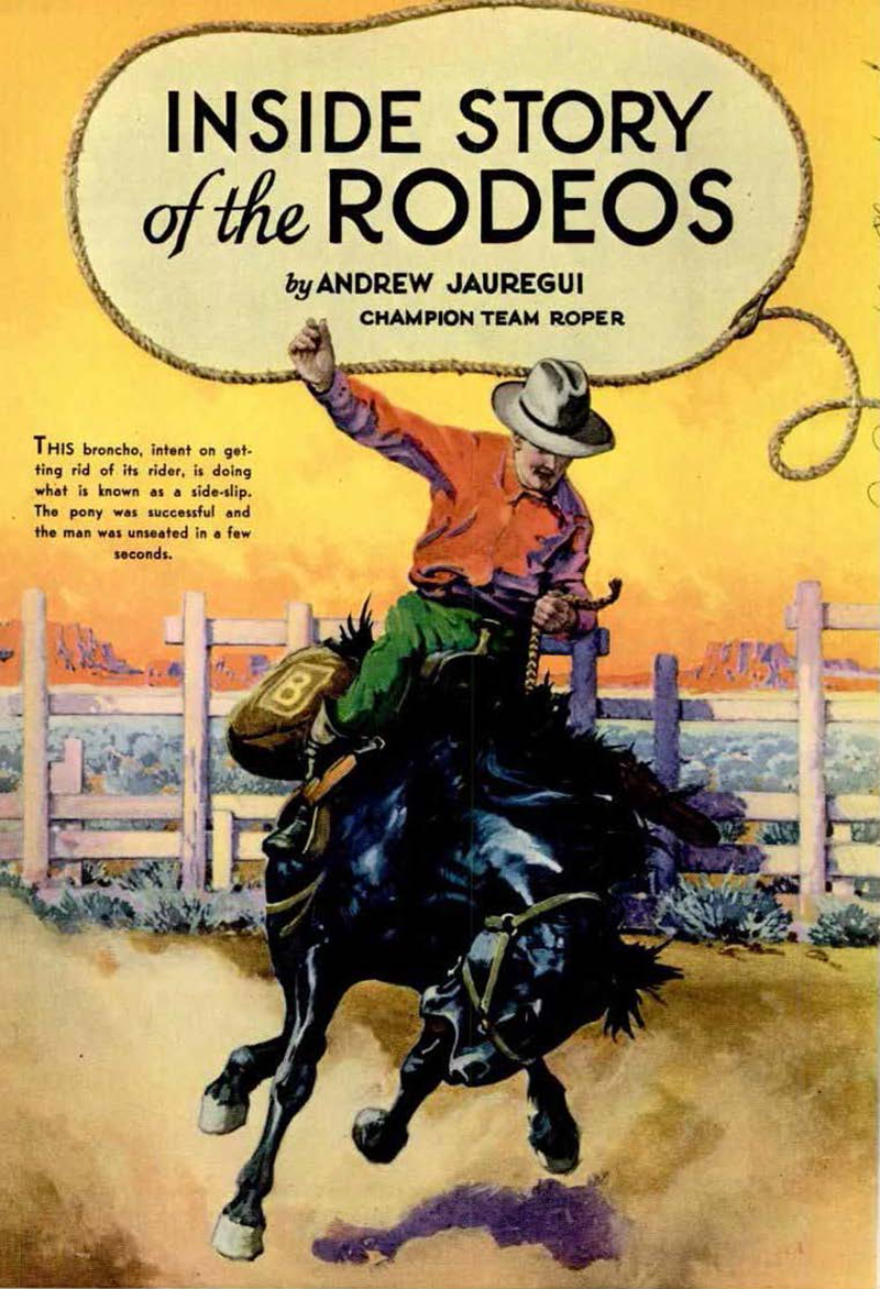 SCVHistory.com | 'Inside Story of the Rodeos' by Andy Jauregui ...