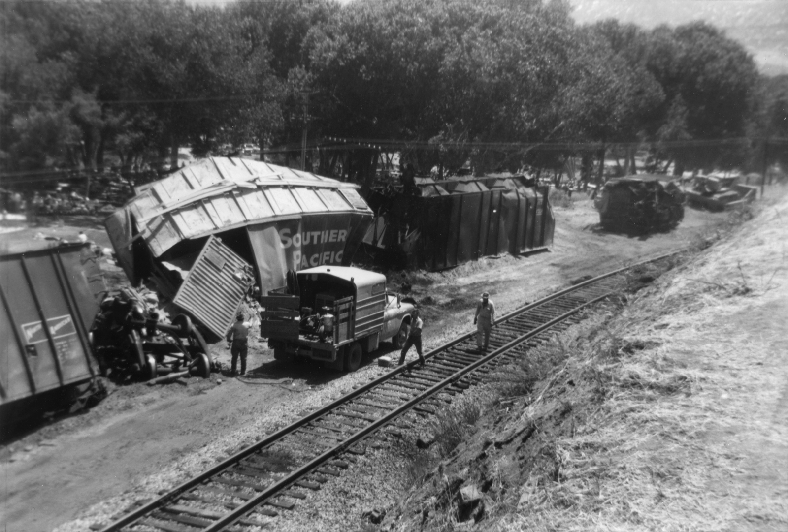 Southern Pacific Railroad Derailments
