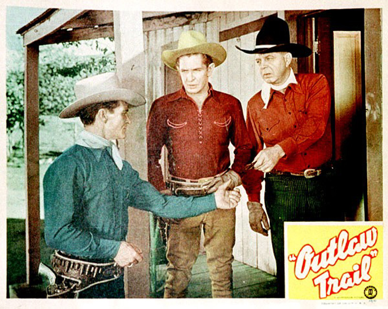 SCVHistory.com LW2079 | Film-Arts | Outlaw Trail, Monogram 1944.