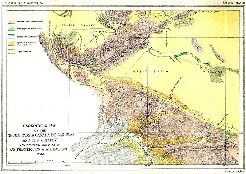 SCVHistory.com LW2143a | Tejon Area | USPRR/Williamson Expedition (1853 ...