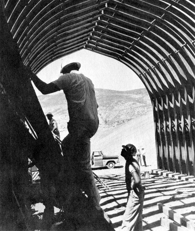 SCVHistory.com LW2619 | Castaic | Construction Begins on Castaic Dam ...