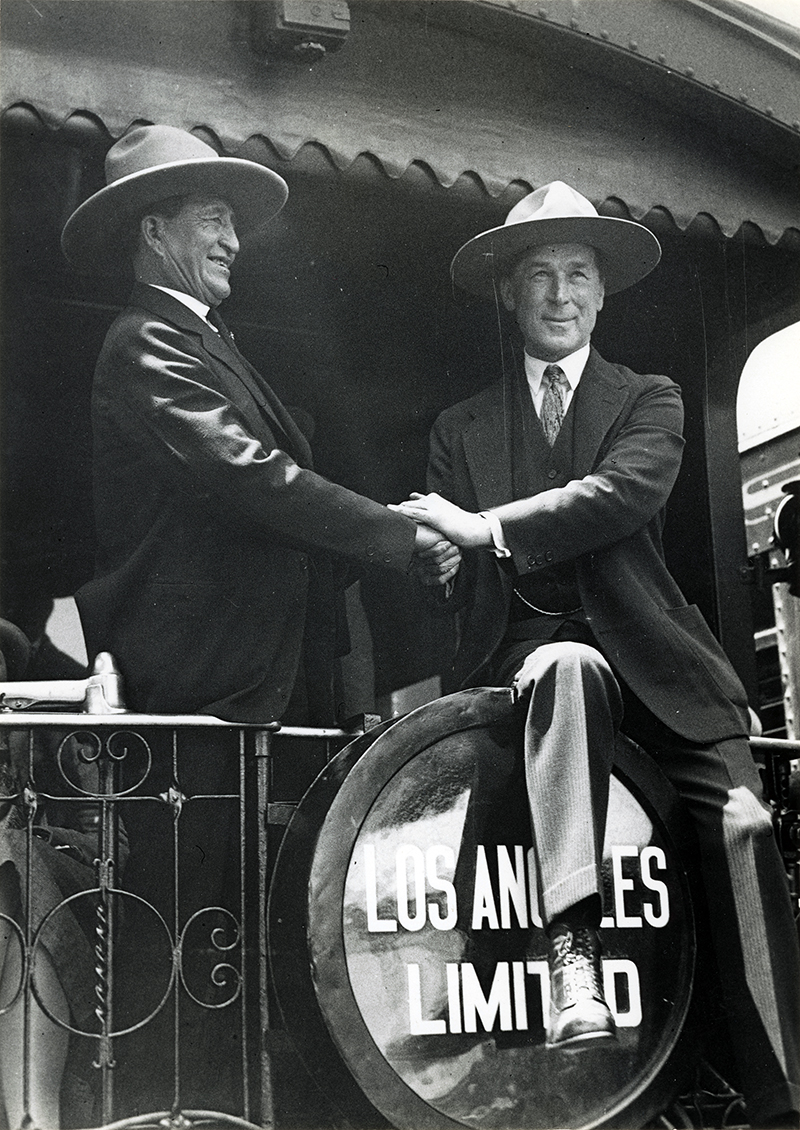 SCVHistory.com LW3023 | William S. Hart | Hart and Chief Standing Bear ...