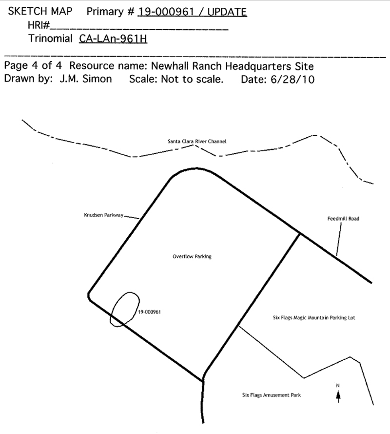 SCVHistory.com NL1501 | Castaic Junction | Map: Original Location of ...