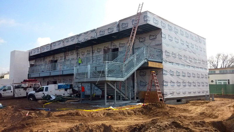 SCVHistory.com NS1501 | Newhall Elementary School | 2-Story Classroom ...